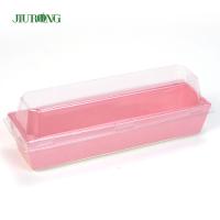 China F Flute Biodegradable Kraft Paper Container 140mm Length for Fast Food Shop for sale