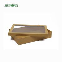 China Eco Friendly Biodegradable Food Delivery Containers 900ml Kraft Paper for sale