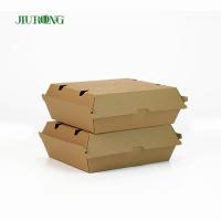 China 700ml Eco Friendly Kraft Paper Takeaway Box Food Grade Greaseproof for sale