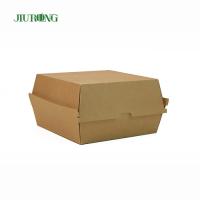 China Eco Friendly Single Tongue Kraft Paper Takeaway Box 1600ml Recyclable Food Packaging for sale