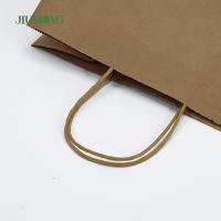 China Take Away SOS Kraft Biodegradable Paper Bag Recyclable BSCI approved for sale