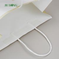 China Eco Friendly Gift Biodegradable Paper Bag 350mm With Handle Bread for sale