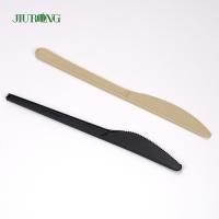 China Plastic PLA Biodegradable Disposable Cutlery Bagasse Eco Friendly Disposable Flatware for sale
