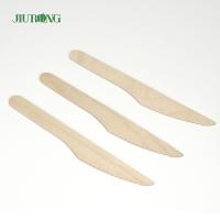 China Bamboo Biodegradable Disposable Cutlery Tableware Wooden Fork Set 95mm for sale
