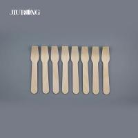 China Custom Biodegradable Disposable Cutlery Wooden Compostable Flatware 140mm for sale