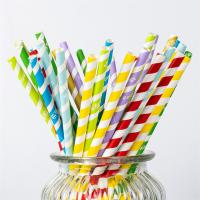 China Smooth 5mm Biodegradable Paper Straw Eco Friendly for sale
