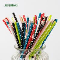 China U Shape Paper Drink Straws Food Grade Biodegrad Individually Wrapped for sale