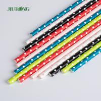 China U Shape Paper Drink Straws Food Grade Biodegrad Individually Wrapped for sale