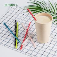 China U Shape Paper Drink Straws Food Grade Biodegrad Individually Wrapped for sale