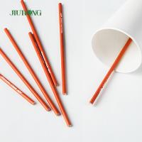 China Custom Straight Biodegradable Paper Straw For Fast Food LFGB for sale