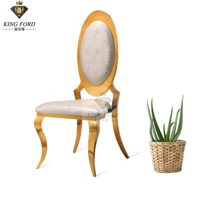 China OEM ODM 201 Modern Stainless Steel Wedding Chairs 6.5kg for sale
