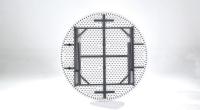 China 25m Diameter *1.0mm HDPE Plastic Folding Table Garden Dining Table OEM for sale