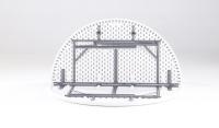 China 25m Diameter *1.0mm HDPE Plastic Folding Table Garden Dining Table OEM for sale