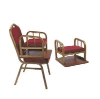 China Commercial Banquet Kids Chairs  Iron Or Aluminum Frame Gold Color for sale
