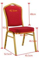 China Banquet Chairs For Sale 6cm Seat Thickness Hotel Furniture for sale