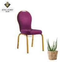 China Stacking Flexible Banquet Chair Iron Or Aluminum Matel  Moulded Foam for sale