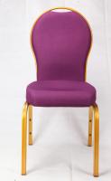 China Stacking Flexible Banquet Chair Iron Or Aluminum Matel  Moulded Foam for sale