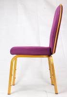 China Stacking Flexible Banquet Chair Iron Or Aluminum Matel  Moulded Foam for sale