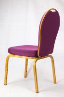 China Stacking Flexible Banquet Chair Iron Or Aluminum Matel  Moulded Foam for sale