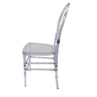China Exquisite Polycarbonate Resin Coloured Perspex Wedding Plastic Chairs OEM for sale