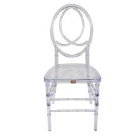 China Exquisite Polycarbonate Resin Coloured Perspex Wedding Plastic Chairs OEM for sale