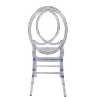 China Exquisite Polycarbonate Resin Coloured Perspex Wedding Plastic Chairs OEM for sale