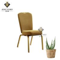 China 2.0mm Tube Shaking Back Hotel Stackable Banquet Chair Powder Coating for sale