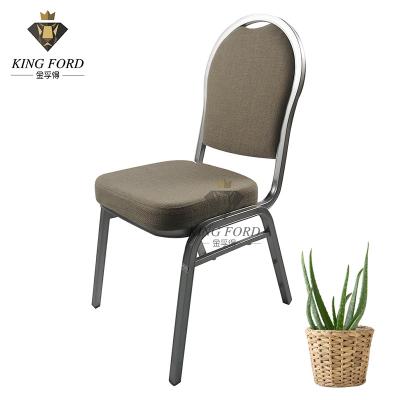 China Stacking Banquet Chairs For Sale Moulded Foam Foam Iron Frame for sale