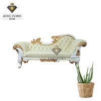 China Waterproof Fireproof King Chair Sofa Royal Furniture H105*L75*W215cm High Density Cutting Foam for sale