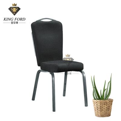 China KINGFORD High-Density Rebound Sponge Stackable Banquet Chair With Flexible Back for sale