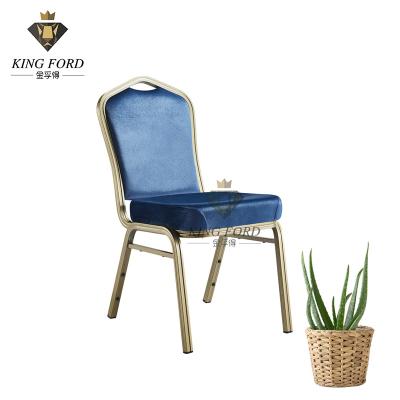 China 8cm Moulded Foam Seat Wedding Stackable Banquet Chair 5.5kg for sale