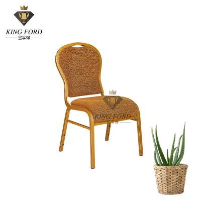 China 6cm Moulded Foam Seat Dining Stackable Banquet Chair SGS ISO for sale