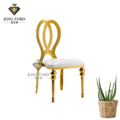 China Customized Cushion Restaurant Stainless Steel Chair 43*50*90cm for sale