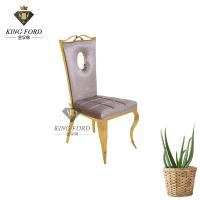 China OEM Aesthetic Stackable Stainless Steel Dining Table Chairs 7kg for sale