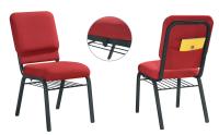 China Banquet Hall Stacking Church Chair Stackable Auditorium Chairs 5.5kgs for sale