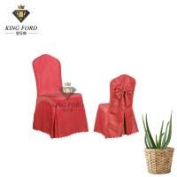 China OEM Banquet Dining Chair Slipcovers 100% Polyester High Back Chair Covers for sale