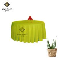 China 100% Polyester Dining Table Slipcovers For Hotel Banquet Customized Colors for sale