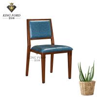 China Modern Imitated Wood Padded Dining Banquet Chair 6cm Seat Thickness for sale