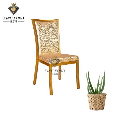 China 30*30*1.2mm Tube Hotel Banquet Tube Imitated Wood Chair SGS for sale