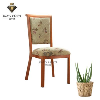 China Hotel Furniture Imitated Wood Chair 3-Layer Environmentally Paint 5.5kg for sale