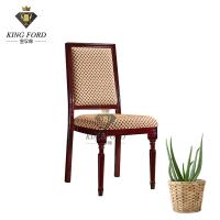 China Powder Coated Finished Dining Imitated Wood Chair 5.5kg for sale