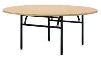 China PVC Surface Plywood Board 1.2mm Frame Fold Up Hotel Banquet Table SGS ISO for sale