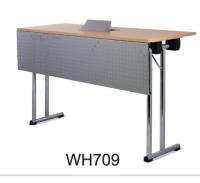China Stainless Steel Frame Portable Folding Banquet Table 183*45*75CM for sale