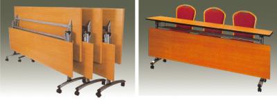 China PVC Surface Plywood Board Banquet Catering Folding Table OEM ODM for sale