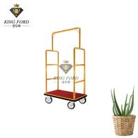China Titanium Hotel Equipments And Supplies Luggage Cart 1140*70*640mm for sale