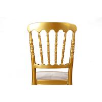 China Iron Frame Rose Gold Natural Chiavari Chair Support OEM ODM for sale