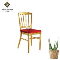 China Hotel Furniture Silver Chiavari Banquet Chairs Powder Coating for sale