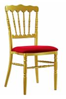 China Hotel Furniture Silver Chiavari Banquet Chairs Powder Coating for sale