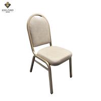 China Moulded Foam Iron Frame Stackable Banquet Chairs For Home Office Dining Events for sale