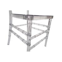 China Recyclable PC Resin Acrylic Outdoor Chiavari Chair Easy To Carry for sale